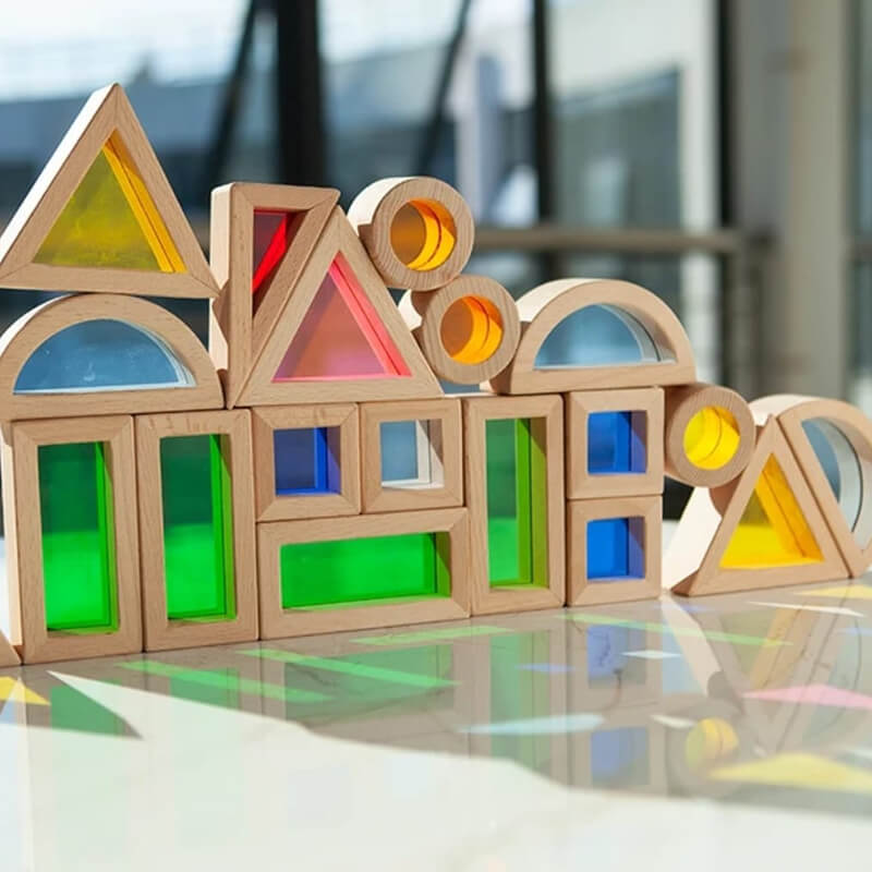Acrylic/Wood Blocks - Amazing Widea Toys
