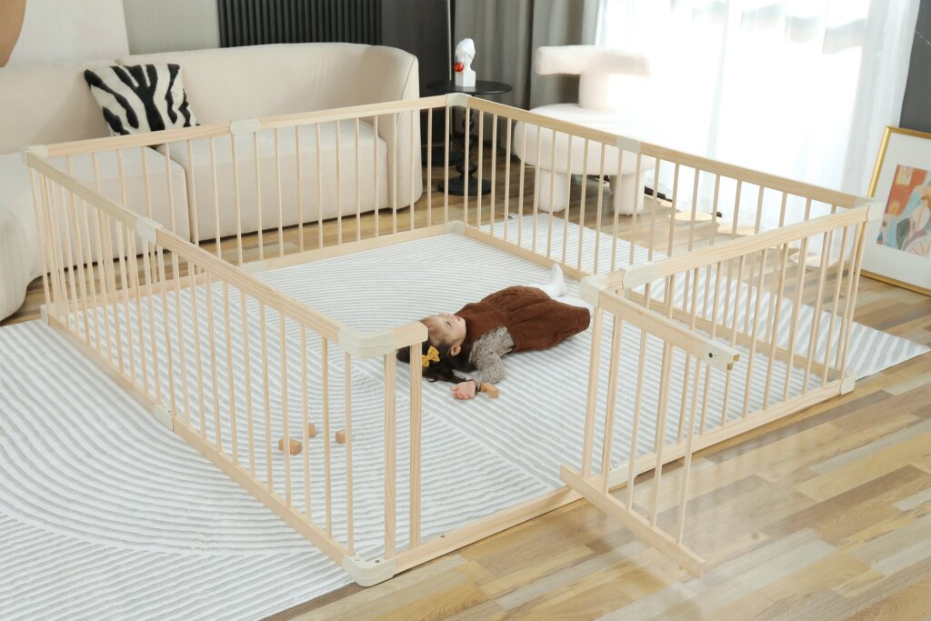 Wood Playpen - Amazing Widea 100+ Toys
