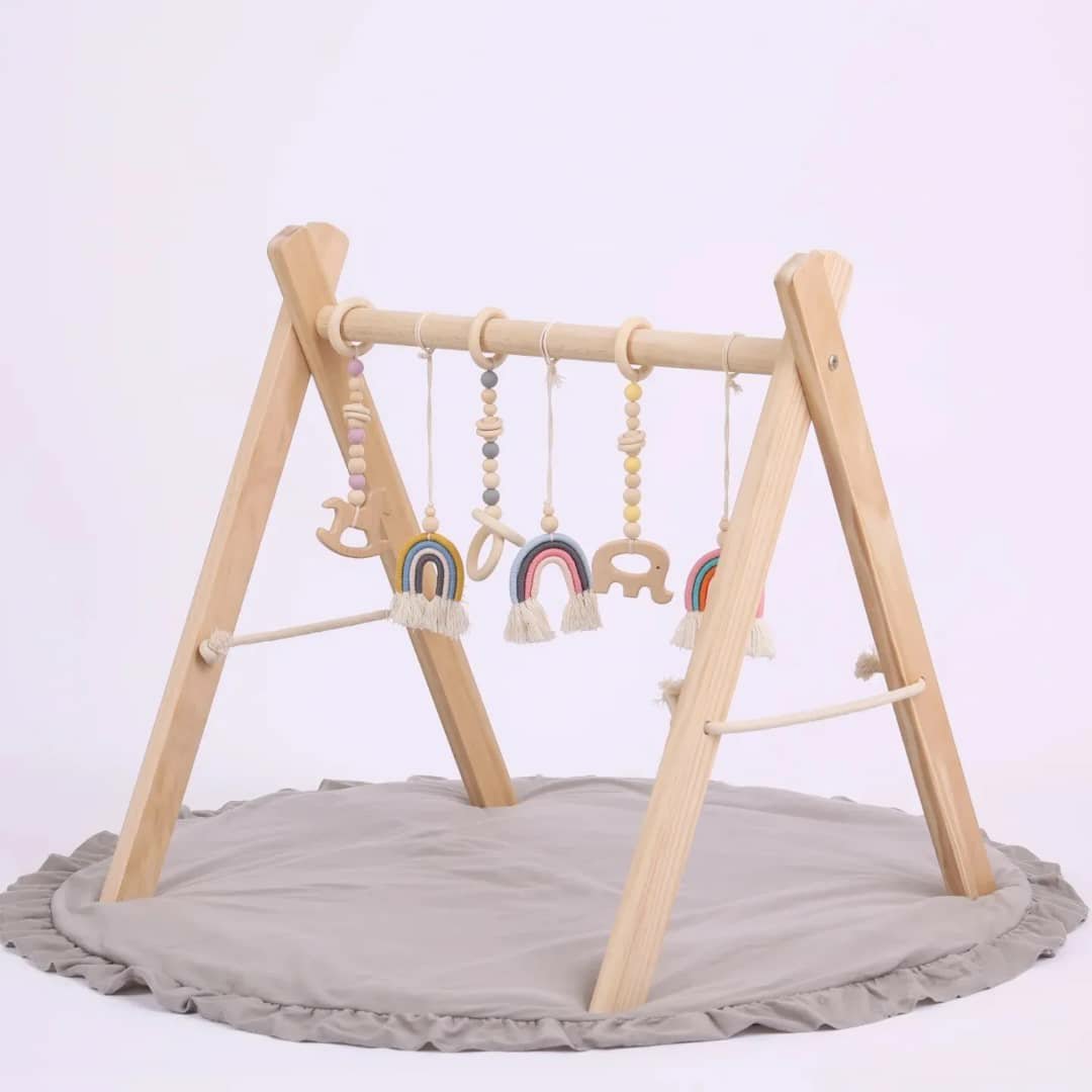 Baby Gym with circular matt - Amazing Widea Toys